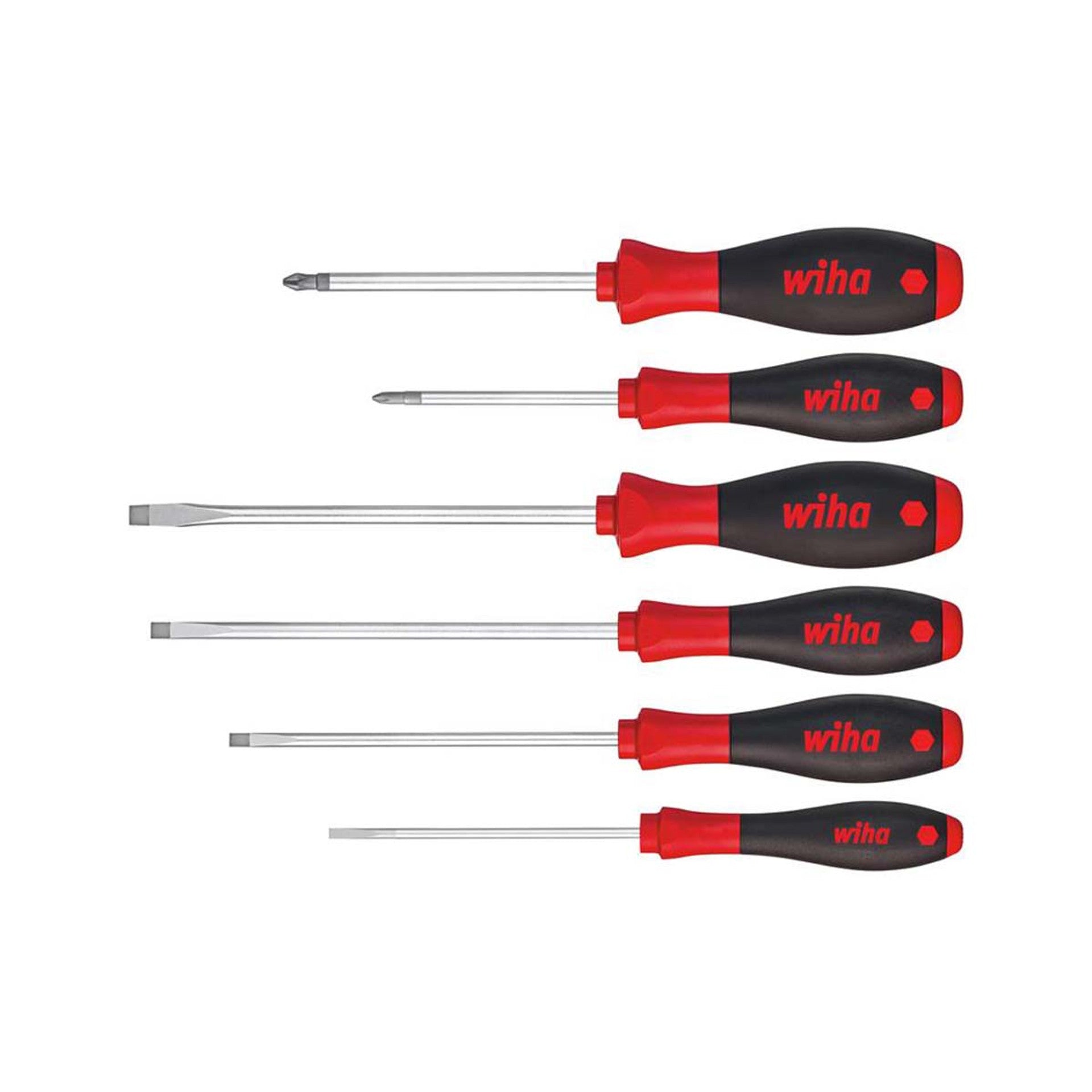 Wiha SoftFinish® SL/PH Screwdriver Set, 6 Piece – MTN Shop UK