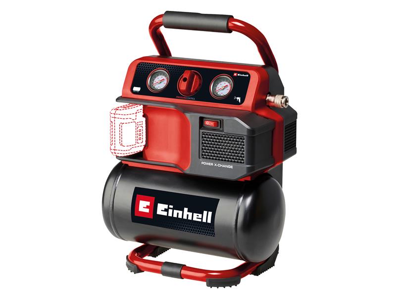 Einhell TE-AC 18/75 Li OF-Solo Power X-Change Air Compressor 18V Bare ...