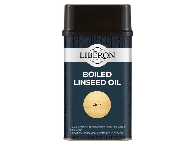 Liberon Boiled Linseed Oil Clear 500ml – MTN Shop UK