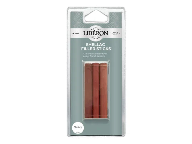 Liberon Shellac Filler Sticks Medium (3 Pack) – MTN Shop UK