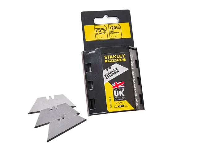 STANLEY® FatMax® Utility Blades (Dispenser of 50) – MTN Shop UK