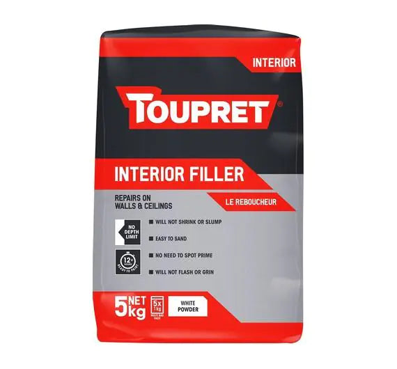 Toupret Interior Filler 5kg – MTN Shop UK
