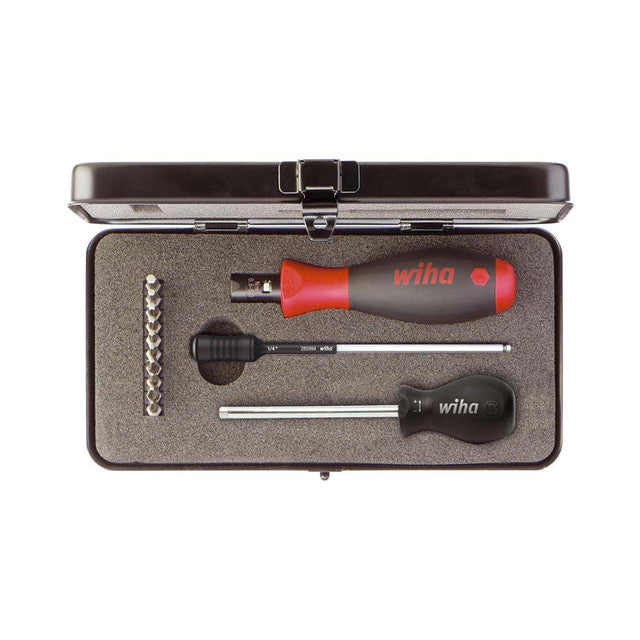 Wiha TorqueVario®-S Screwdriver Set, 14 Piece – MTN Shop UK