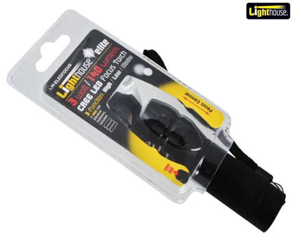 Lighthouse Elite 3W LED Focus Torch 210 Lumens – MTN Shop UK