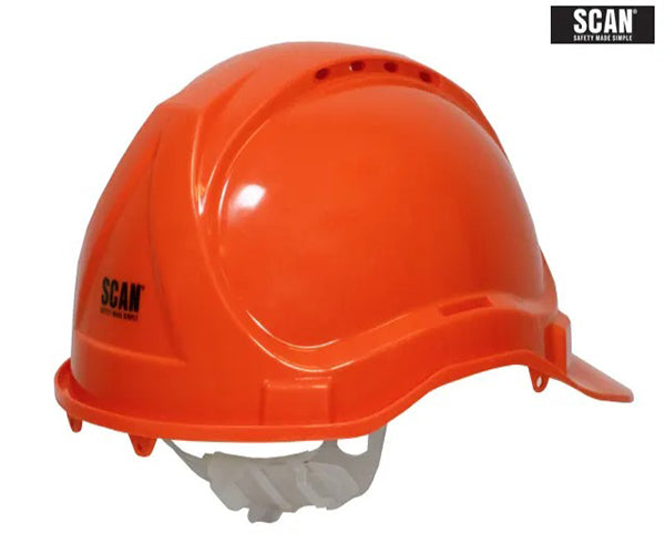 Scan Safety Helmet - Orange – MTN Shop UK