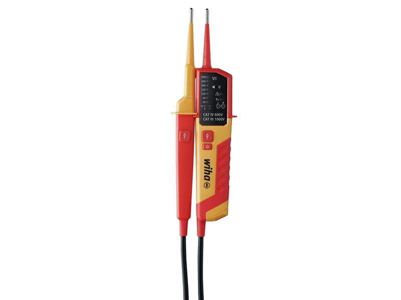 Wiha Voltage and Continuity Tester 12-1,000 V AC, CAT IV – MTN Shop UK