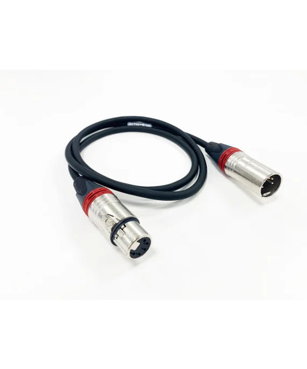 Stage Cable DMX 5pin Cable + XLR 5pin Plug & Socket – MTN Shop UK
