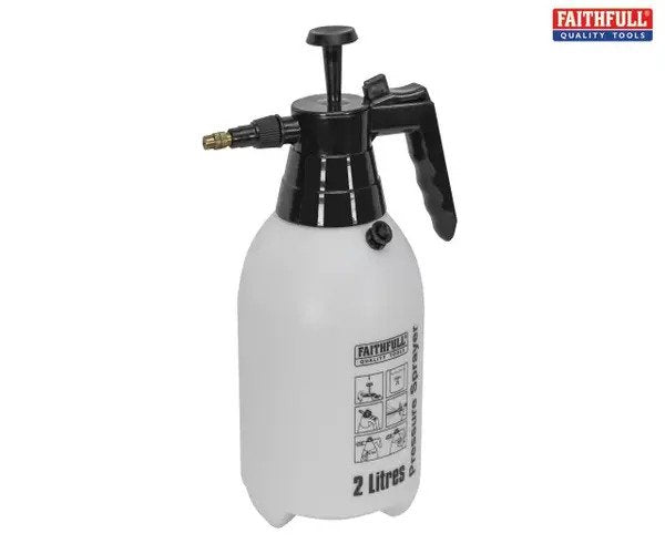 Faithfull Handheld Pressure Sprayer 2 litre – MTN Shop UK